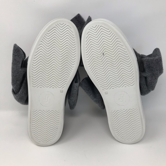Joshua Sanders | Shoes | Nwt Joshua Sanders Felted Bow Slipon Sneakers ...